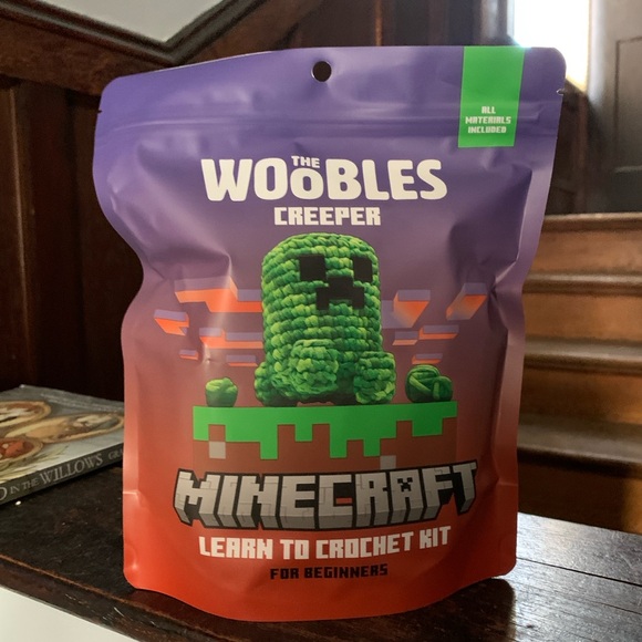 Toys | Newsealed The Woobles Minecraft Creeper Beginner Crochet Kit ...